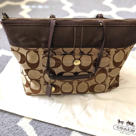 Coach | Bags | Coach Signature Collection Tote | Poshmark